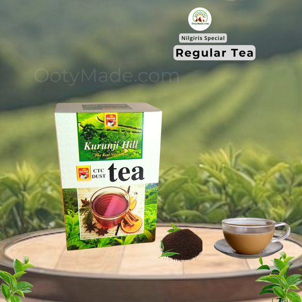 Nilgiris Regular Tea - Finest Blend Ooty Tea Powder for the Best Chai ...