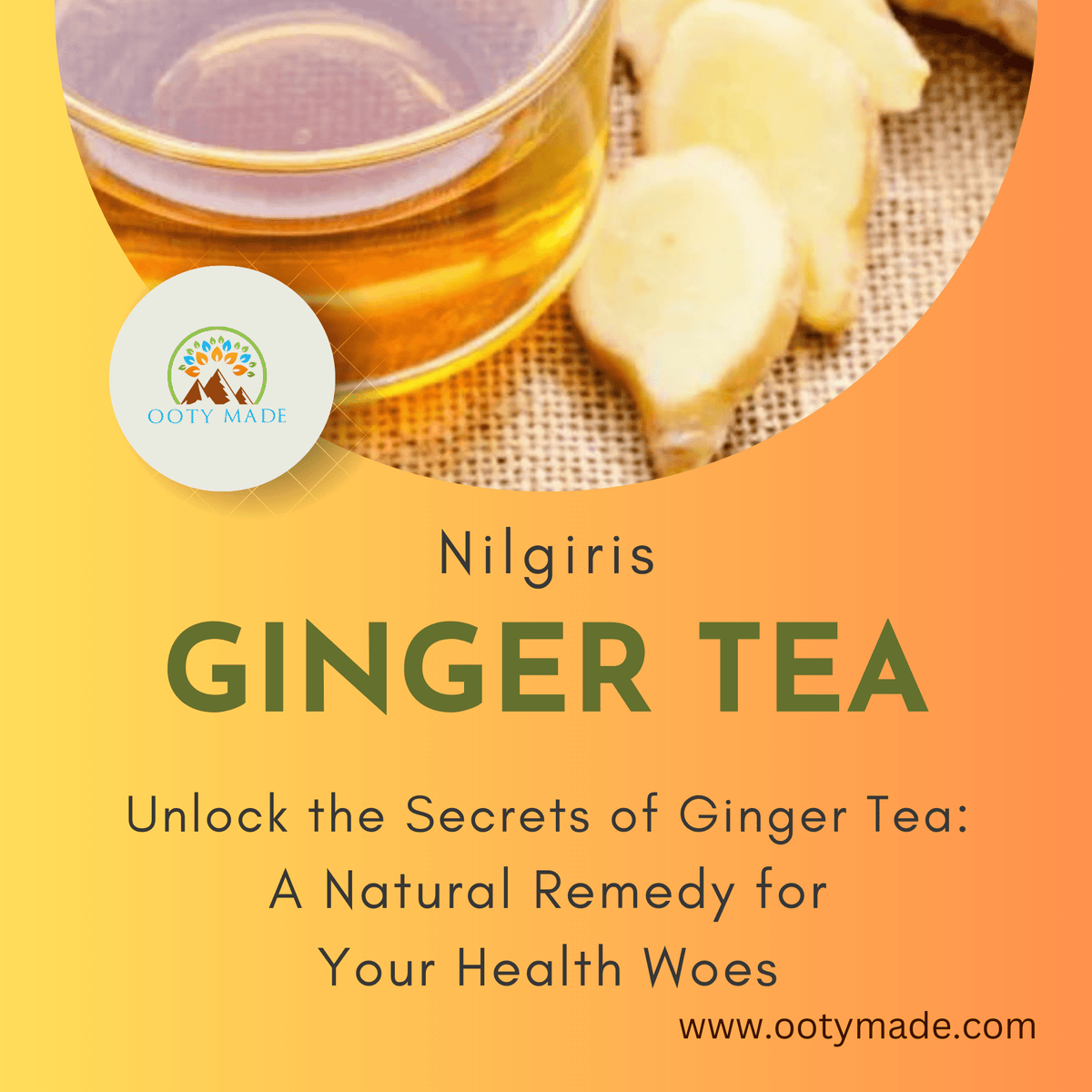 Discover the Goodness of Organic Ginger Chai | Ooty Tea Factory-Sukku ...