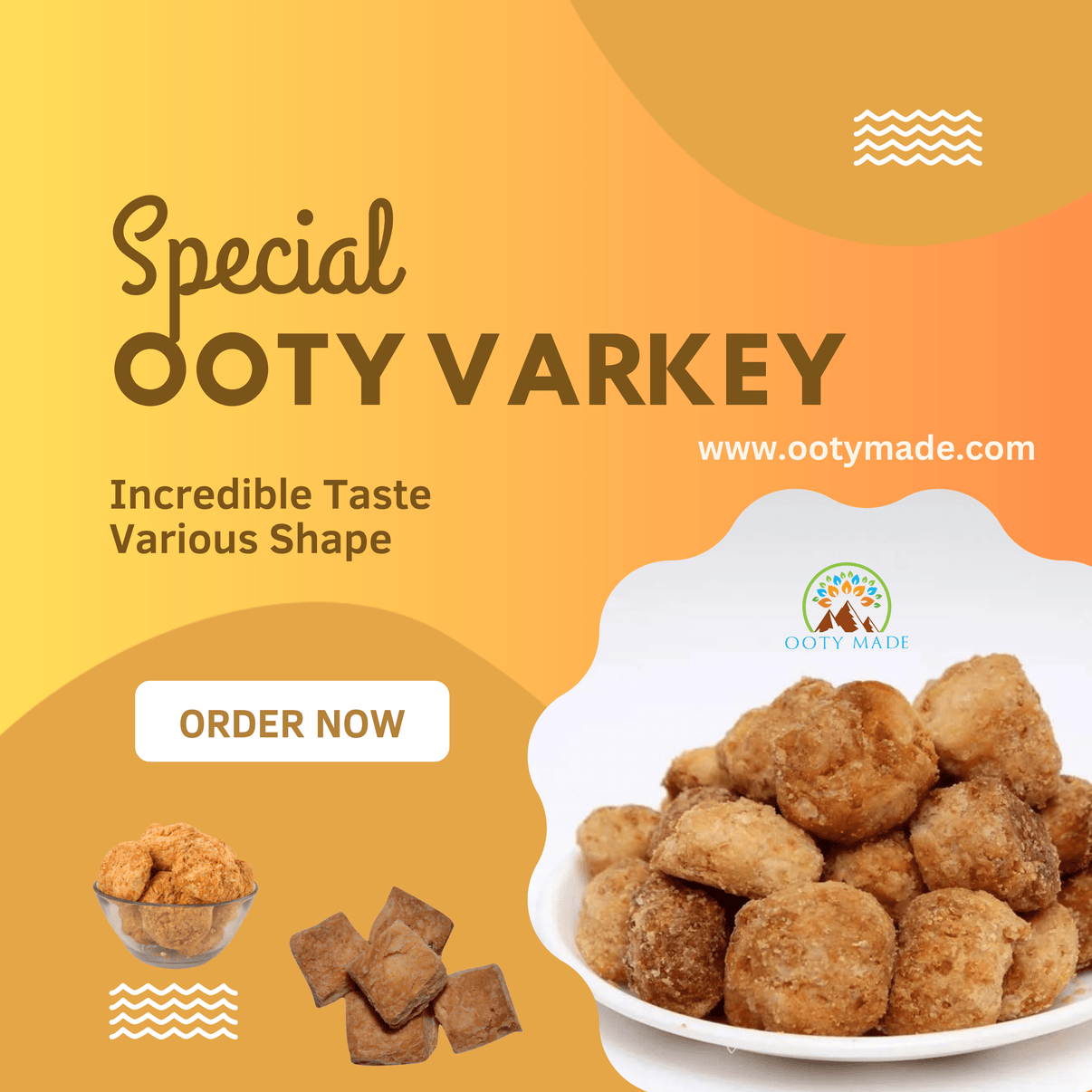 Ooty Varkey-Big 500 G - Original Ooty Varkey, Native Special Snacks ...