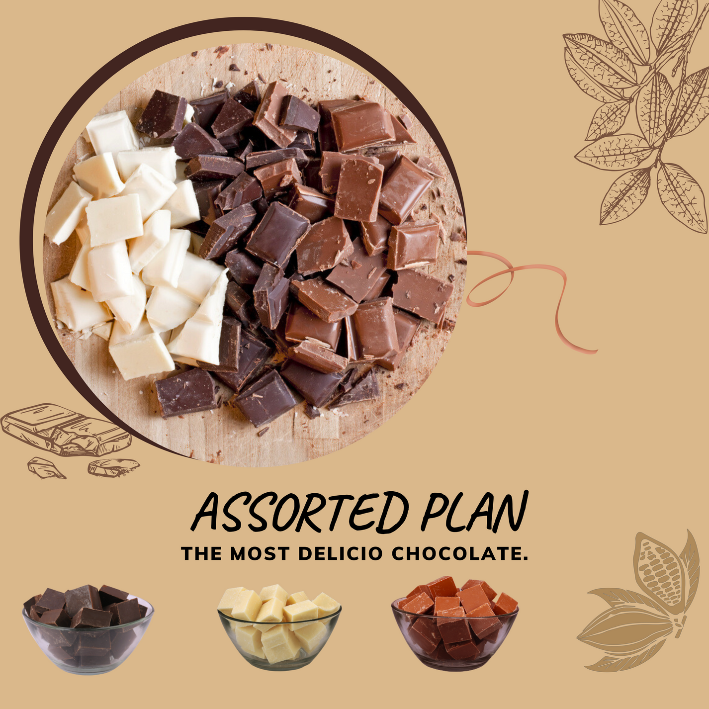 Ooty Plain Assorted Chocolates - Handmade Mixed Chocolate Box: Milk ...