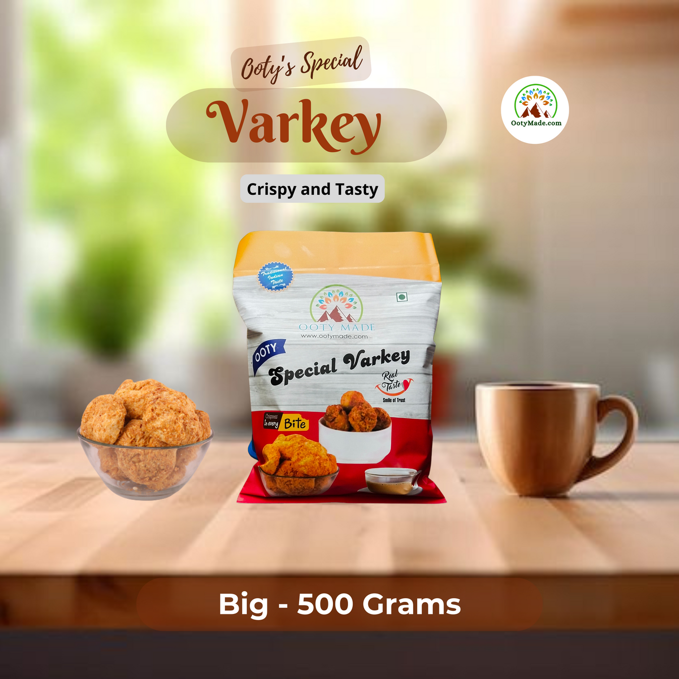 Ooty Varkey-Big 500 G - Original Ooty Varkey, Native Special Snacks ...