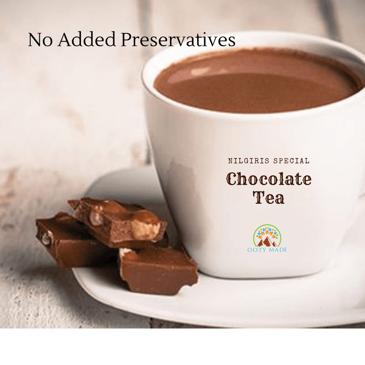 Nilgiris Chocolate Tea - Ooty's Premium Chocolate Tea Powder Blend of ...