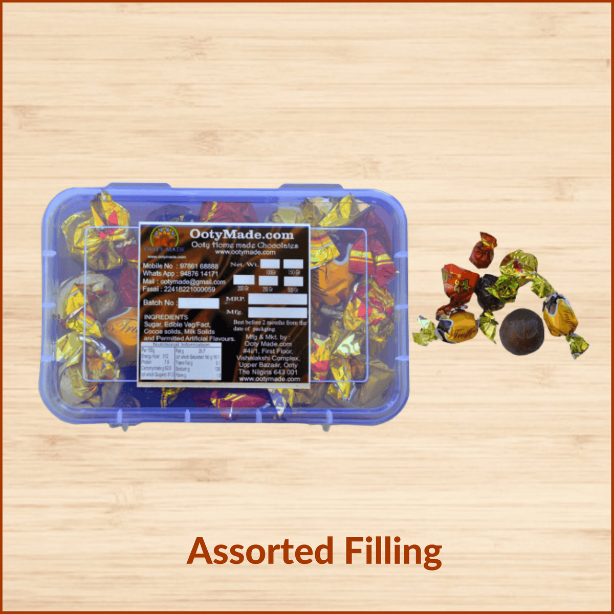 Mix Chocolate Box | Shop Delicious Assorted Chocolate Fruity Pack ...